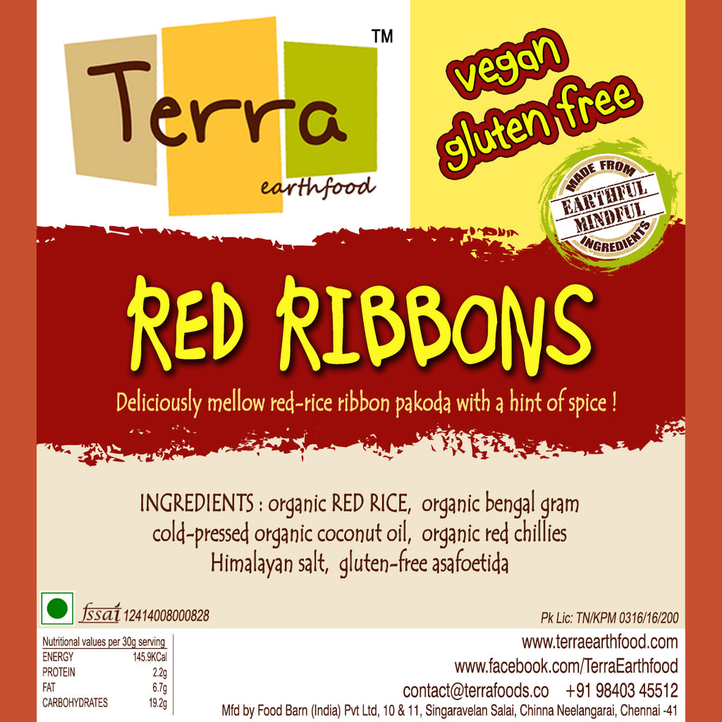 Terra-Red Rice Ribbons – Terra Earthfood