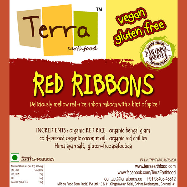 Terra-Red Rice Ribbons – Terra Earthfood