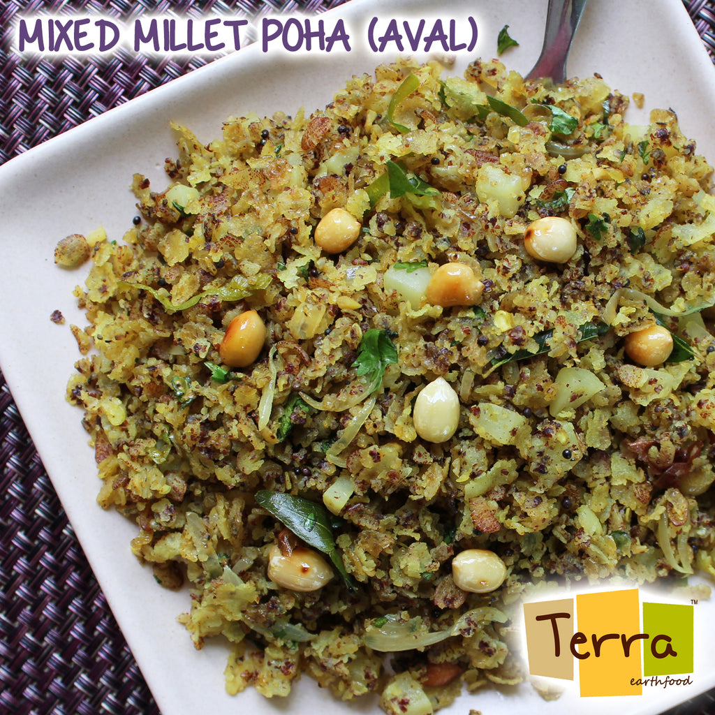Terra-Mixed Millet Poha – Terra Earthfood