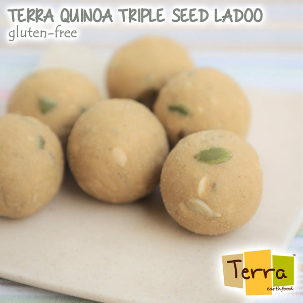 Terra-Quinoa Triple Seed Ladoo – Terra Earthfood