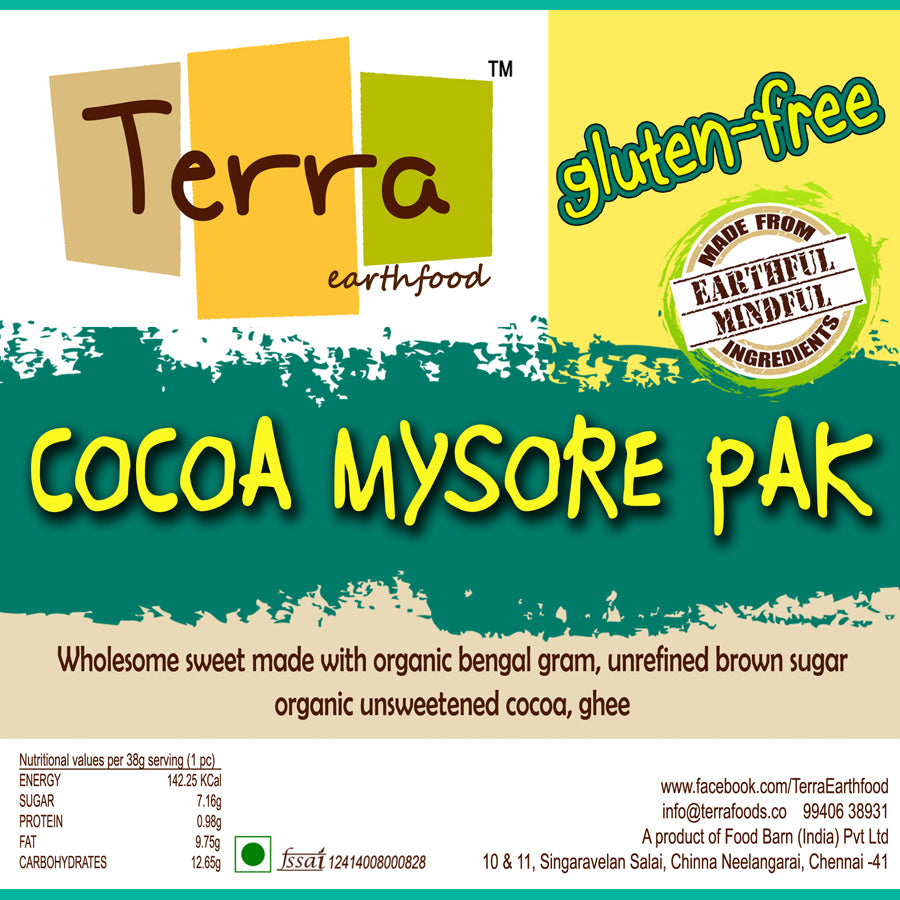 Terra-Cocoa Mysorepak – Terra Earthfood