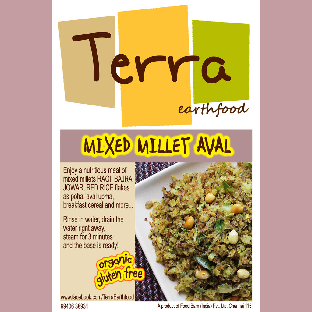 Terra-Mixed Millet Poha – Terra Earthfood
